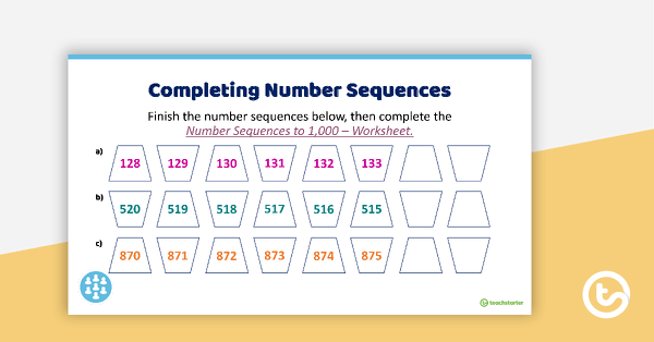 Identifying Number Patterns and their Rules - PowerPoint | Teach Starter