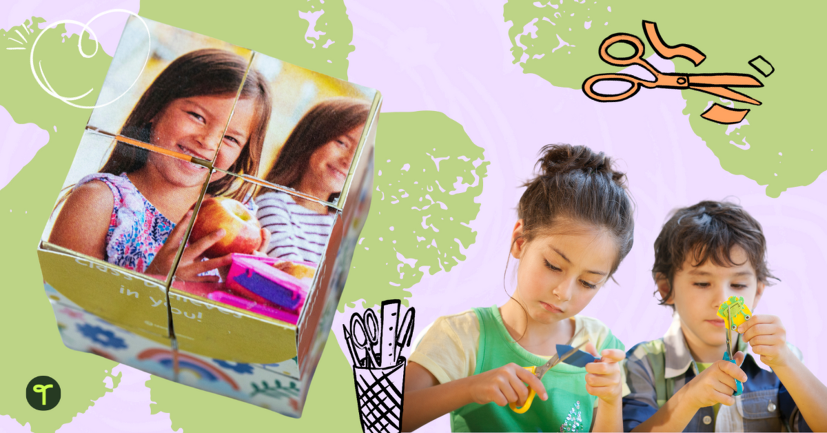 Fun Last Day of School Activity: How to Make a DIY Photo Cube | Teach ...