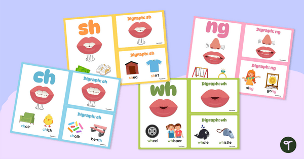 Phonics Classroom Posters YIYDONG Phonics Posters Set - 16 Educational ...