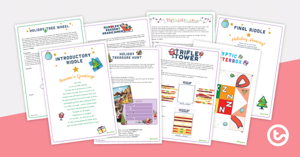 Christmas Code Cracker Whole Class Game | Teach Starter