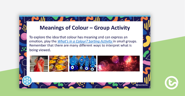 Visual Arts Elements Colour PowerPoint - Middle Years | Teach Starter