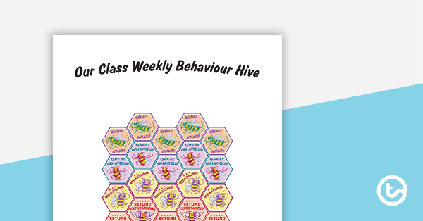 Our Class Weekly Behaviour Hive – Reward Chart | Teach Starter