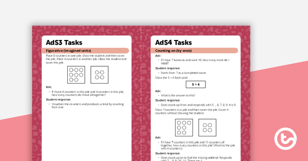 Guided Maths Groups – National Numeracy Learning Progression – Task ...