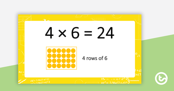 Multiplication Facts PowerPoint - Six Times Tables | Teach Starter