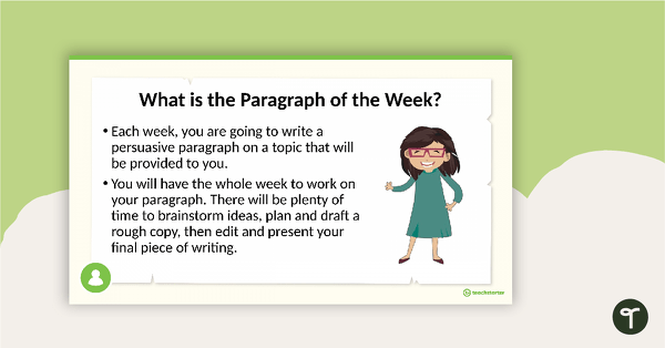 Stage 3 Persuasive Writing Teach Starter