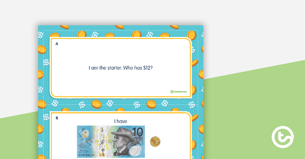 I Have, Who Has? Game - Money (Australian Currency) | Teach Starter