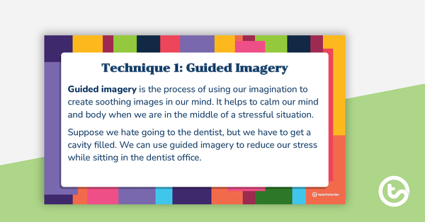 Stress Management Techniques for Students PowerPoint | Teach Starter