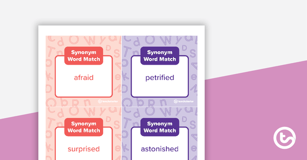 Seize the Synonym Active Game | Teach Starter