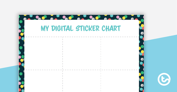 Digital Sticker Charts | Teach Starter