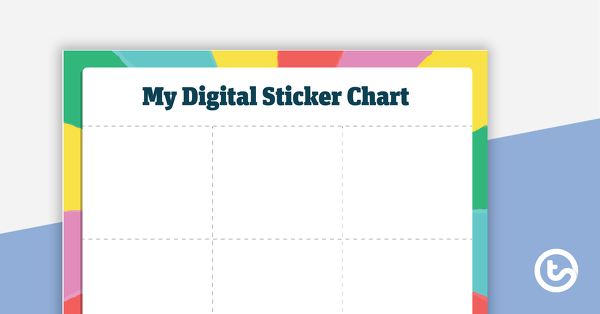 Digital Sticker Charts | Teach Starter