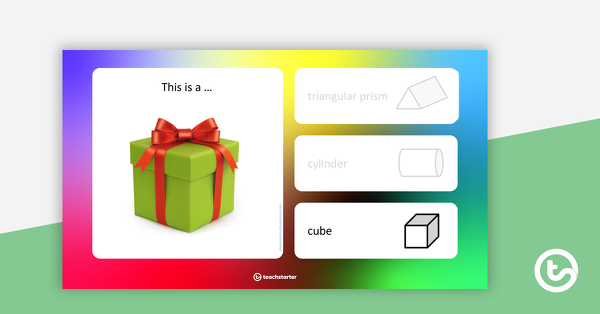 Real Life 3D Objects – Interactive PowerPoint | Teach Starter