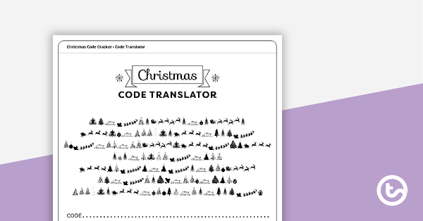 Christmas Code Cracker Whole Class Game | Teach Starter