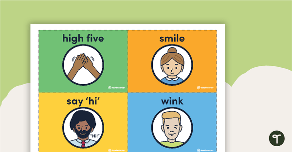 Morning Greetings Display | Teach Starter