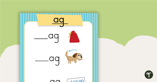 Word Family Activity Sheets | Teach Starter