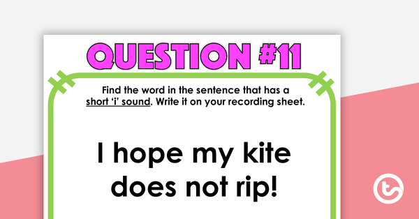 Move It! - Long and Short Vowel 'I' PowerPoint Game | Teach Starter