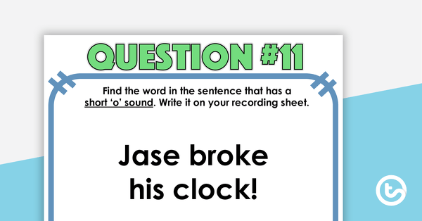 Move It! - Long and Short Vowel 'O' PowerPoint Game | Teach Starter