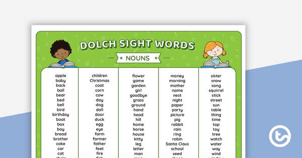 Dolch Sight Words Mats – Complete Set | Teach Starter