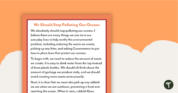 Persuasive Writing Bump It Up Wall – Year 6 | Teach Starter