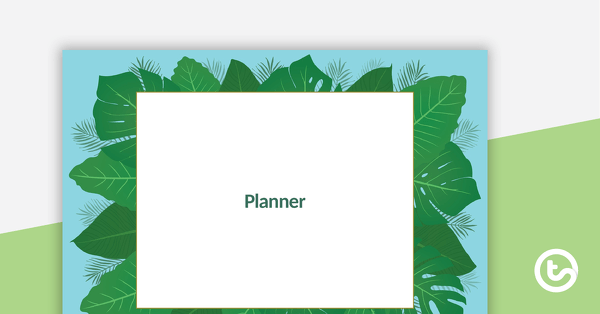 Digital Teacher Planners Teaching Resources | Teach Starter