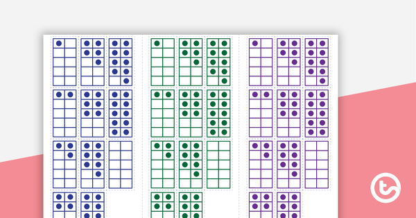 Tens Frame Match-Up Game | Teach Starter