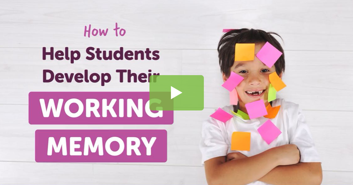 Working Memory Activities for Children | Teach Starter