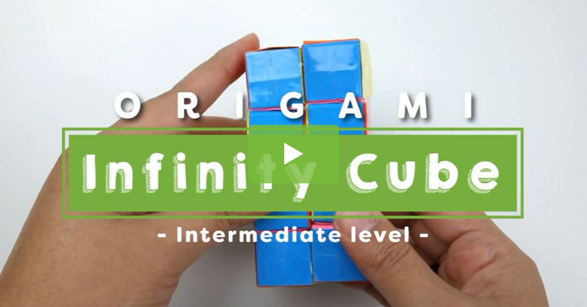 How to Make an Origami Infinity Cube | Teach Starter