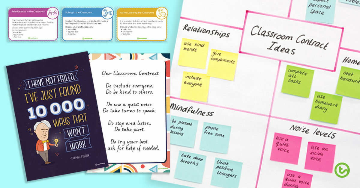 Behaviour Management | The Classroom Contract Strategy | Teach Starter