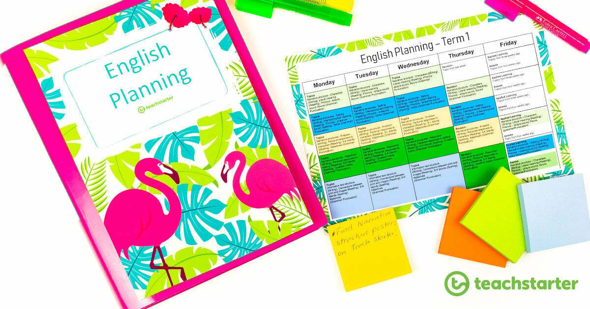 English Planning in the Classroom | Tips by an Experienced Teacher ...