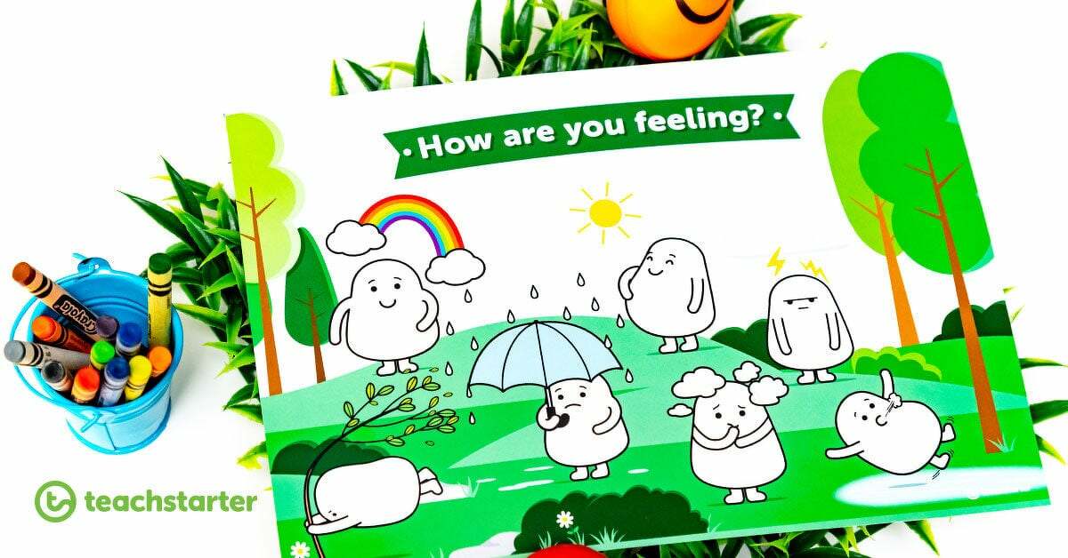 Feelings Chart | Help Students Verbalize Feelings (Printable Resource ...