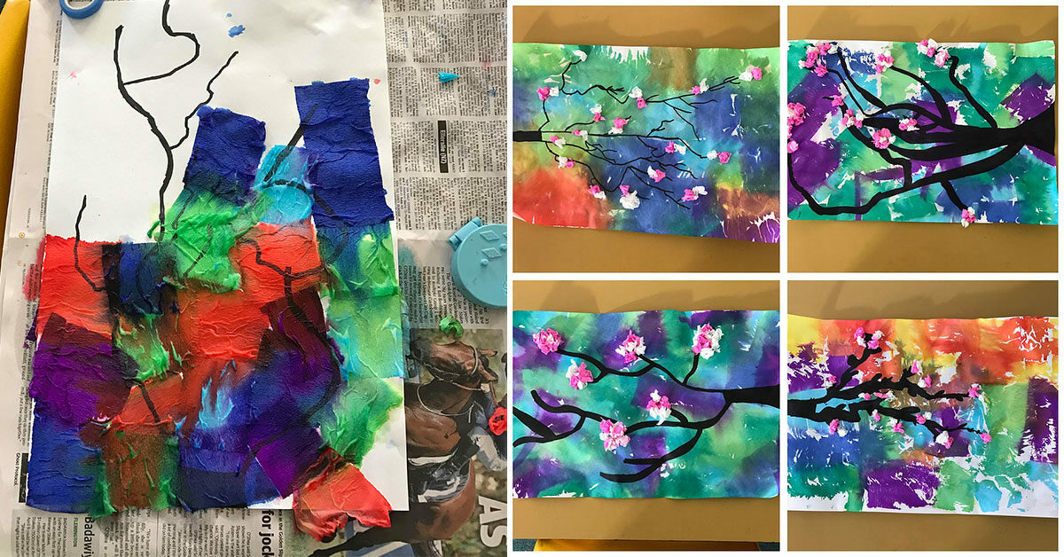 Crepe Paper Artwork | Teach Starter