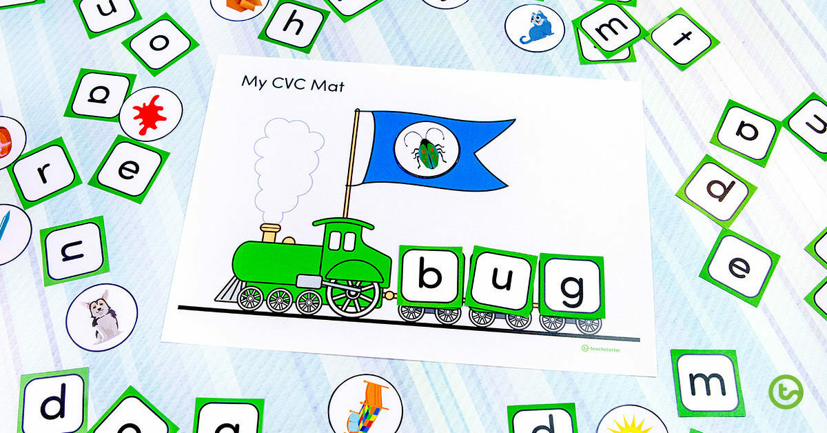 CVC Words | New and Improved Printable Resources | Teach Starter
