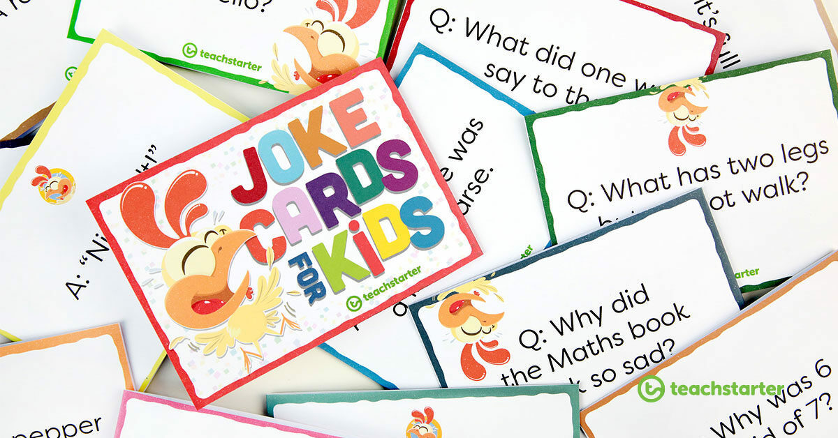 Jokes for Kids - Classroom Activities and Printable Resources | Teach ...