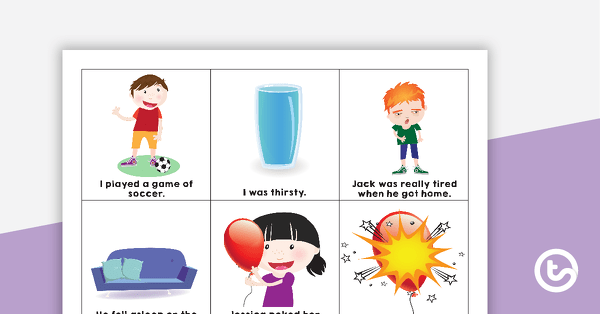 Cause and Effect Matching Cards | Teach Starter