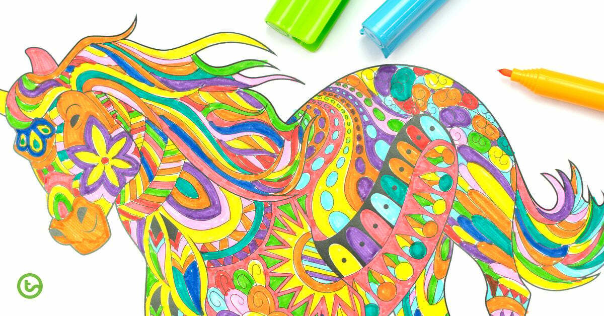 NEW Mindful Colouring Pages | Amazing Animals! | Teach Starter