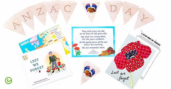 Anzac Day Teaching Resources Teach Starter