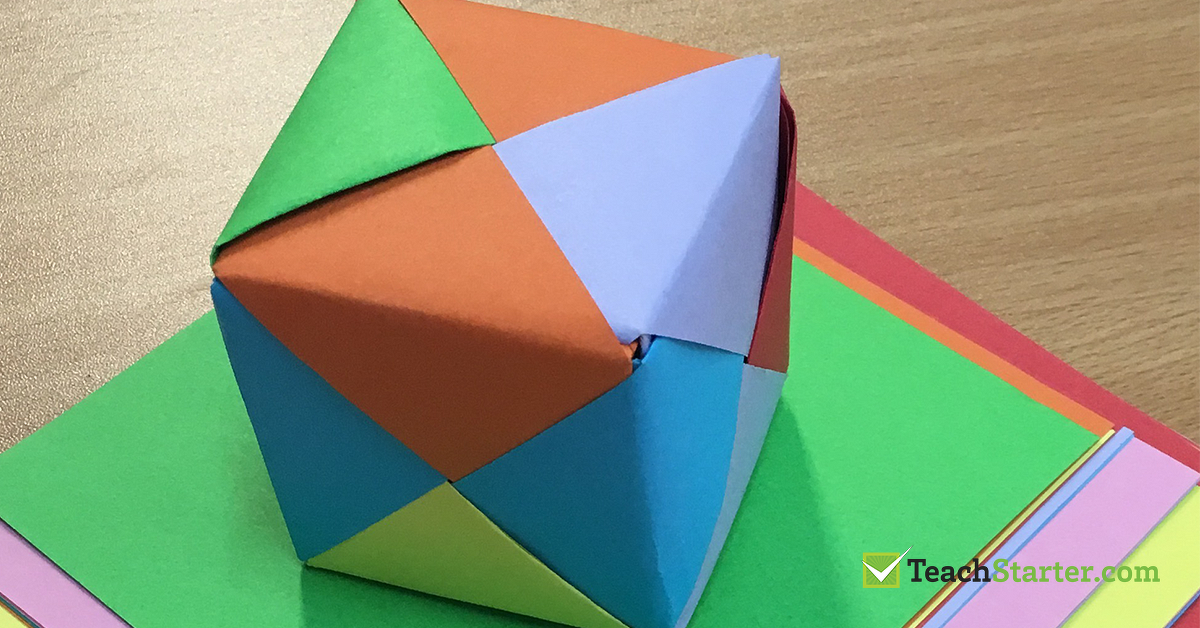 Easy and Fun Origami Box for Kids | Teach Starter