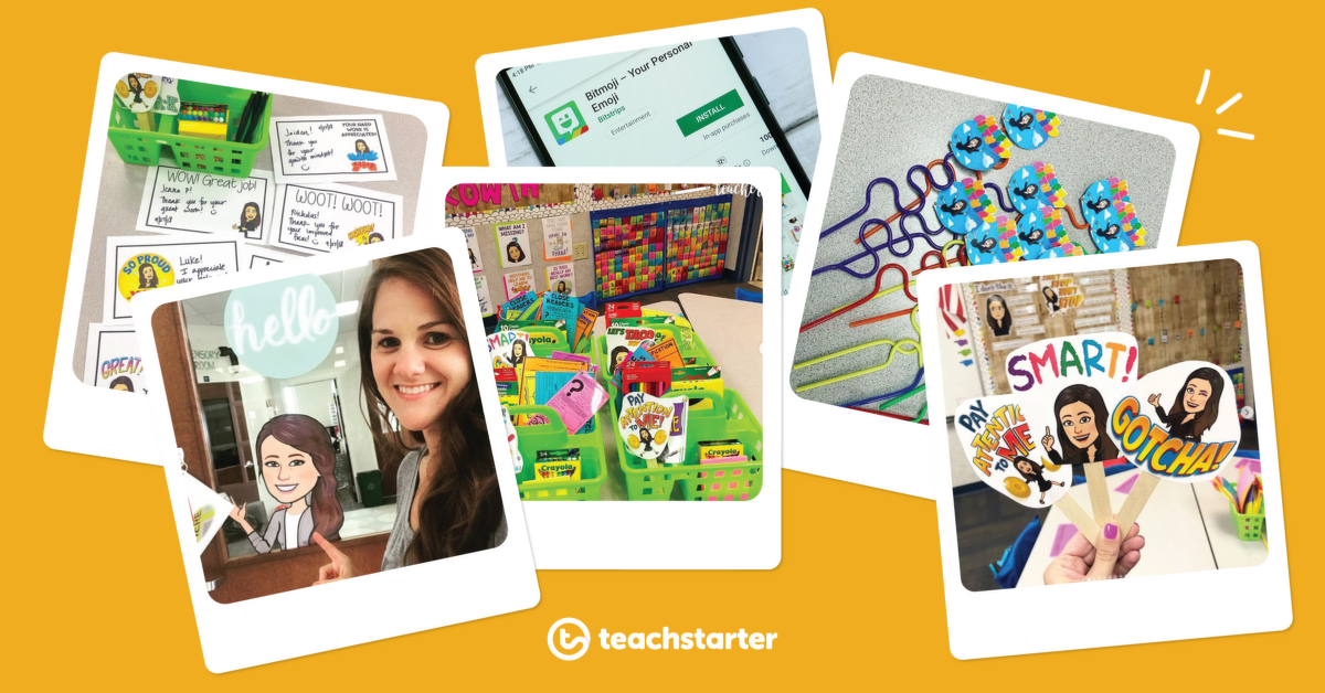 Bitmoji Classroom Ideas for Teachers in School And Teaching Virtually ...