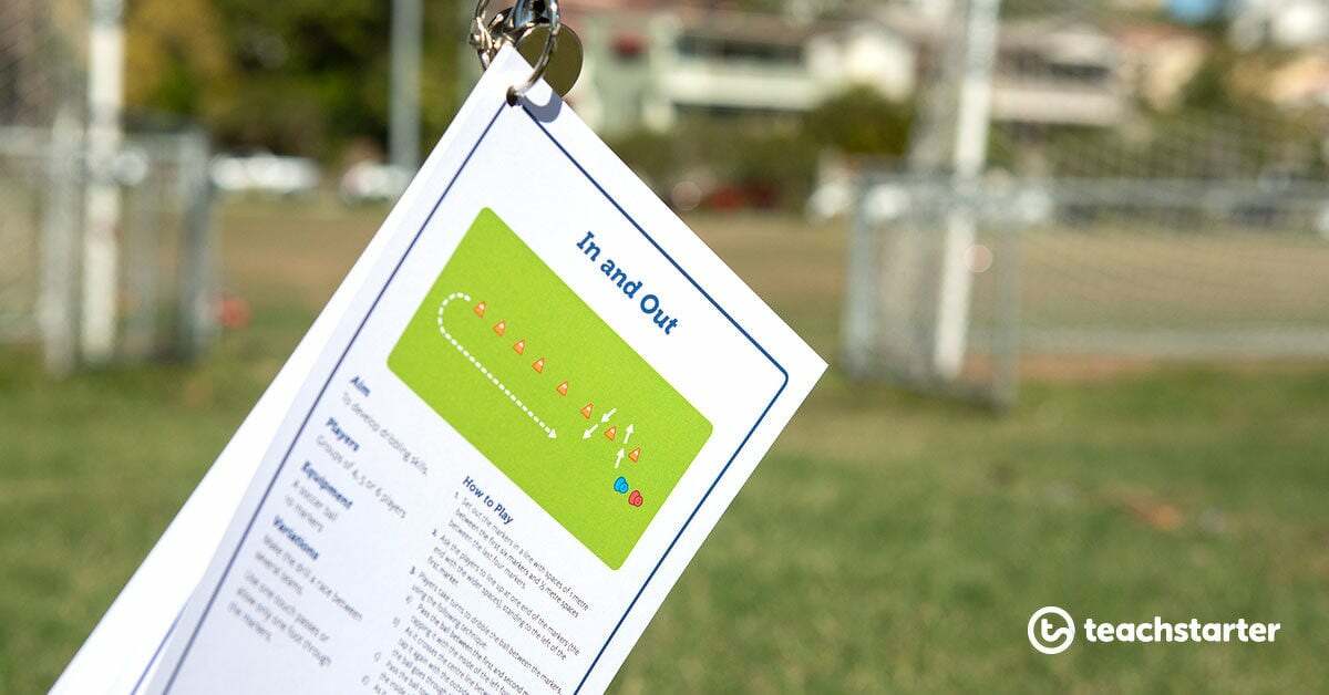 10 Football Drill Task Cards to Make Coaching Easy | Teach Starter