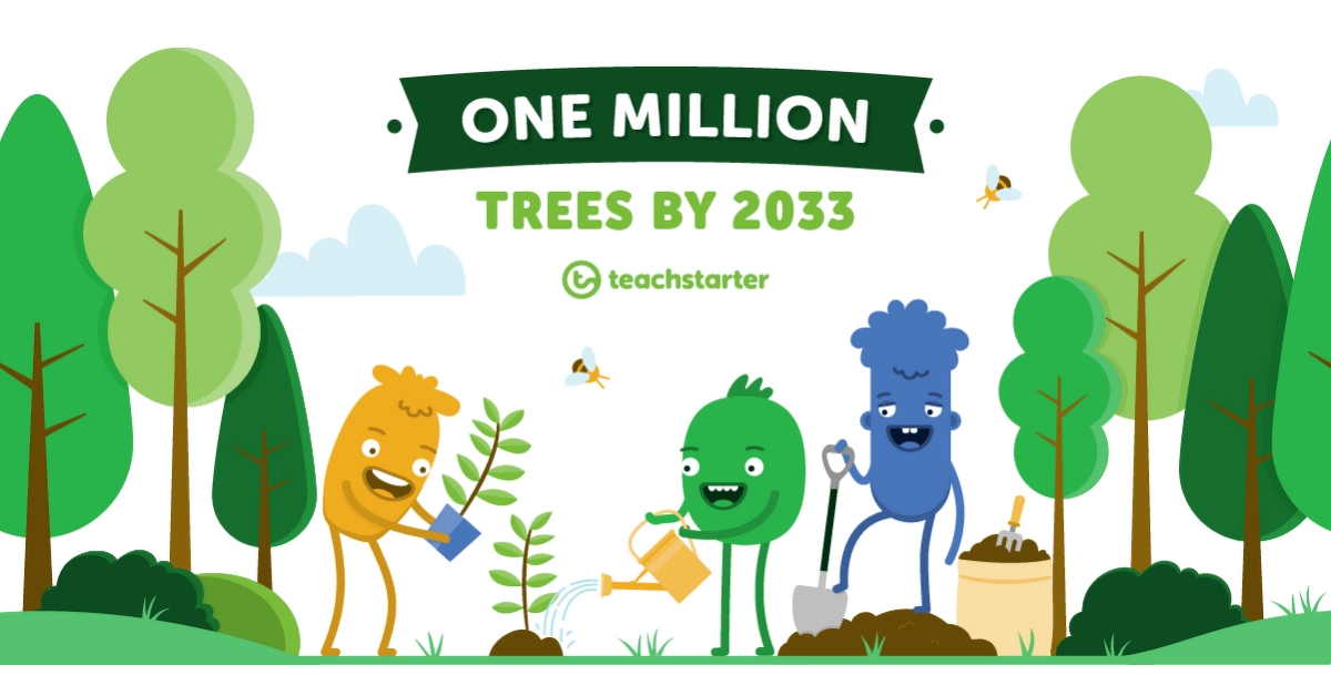 We're Going to Plant One Million Trees! | Teach Starter