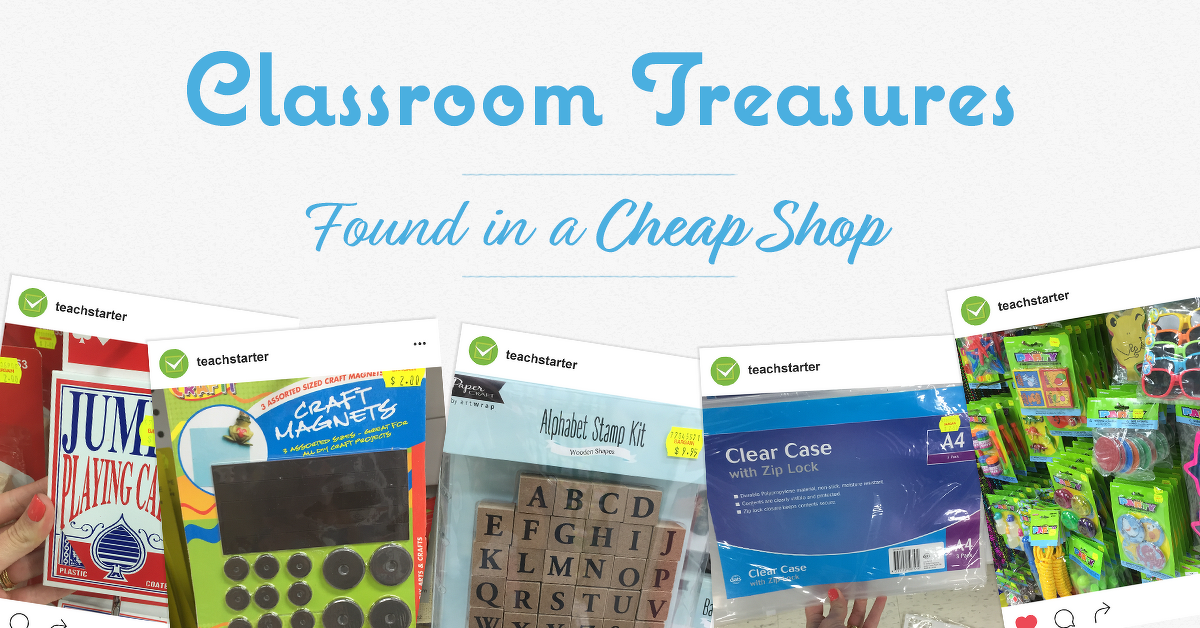 20 Classroom Teacher Ideas Using Items Found in a Cheap Shop | Teach ...
