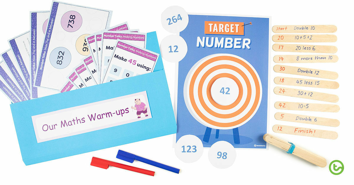 Maths Warm-up Ideas for the Classroom (Easy to Set Up) - Teach Starter | Teach Starter