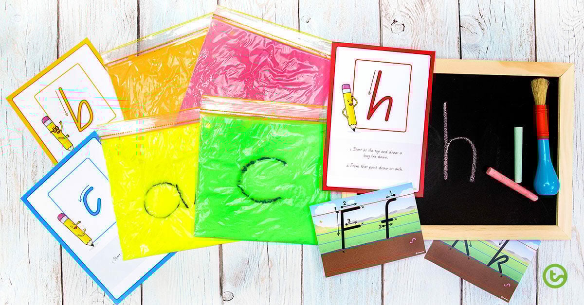 Fun Letter Formation Activities for Kids to Teach Early Handwriting ...