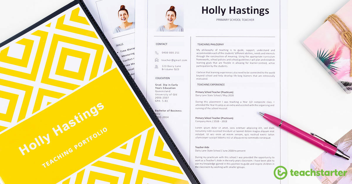 How to Prepare for an Interview | Printable Teaching Portfolio ...