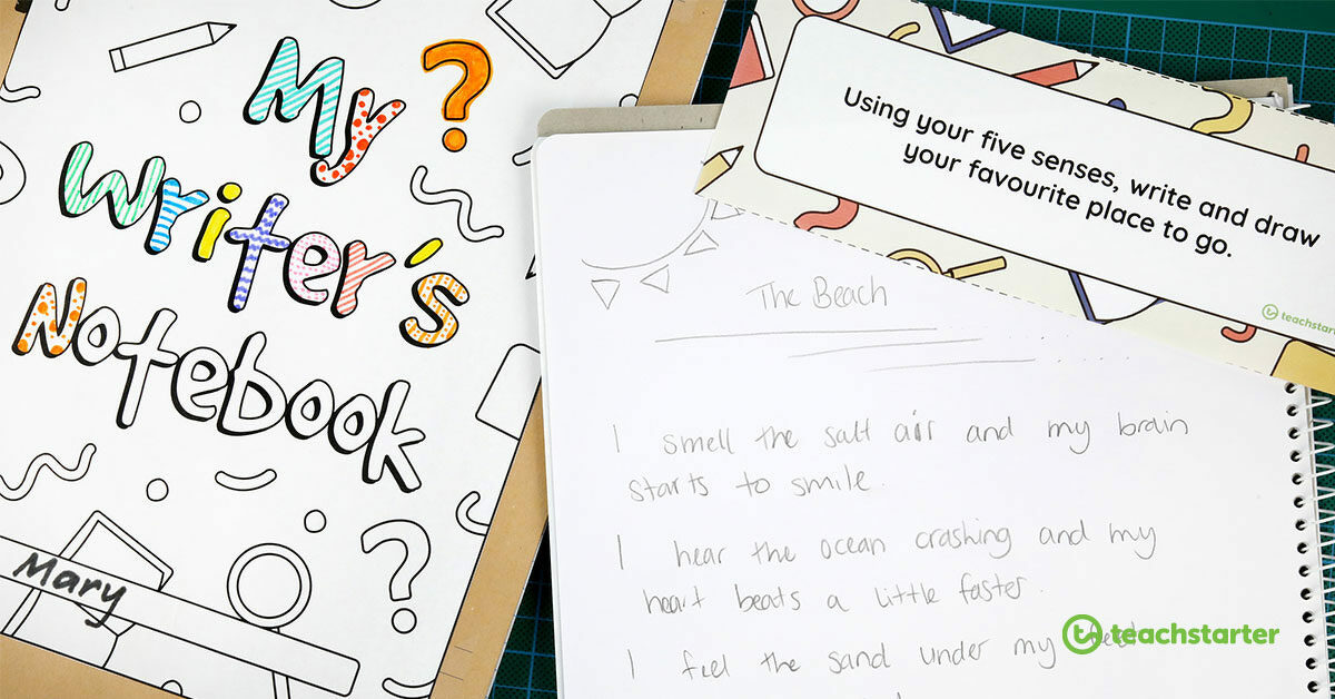 How to Use a Writer's Notebook in the Classroom | Resources & Prompts ...