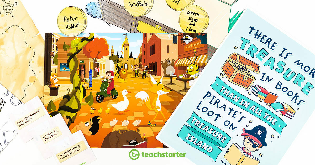 23 Activity Ideas for Book Week 2018 - Find Your Treasure | Teach Starter