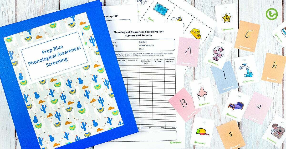 Phonological Awareness Screening Test for the Classroom | Teach Starter