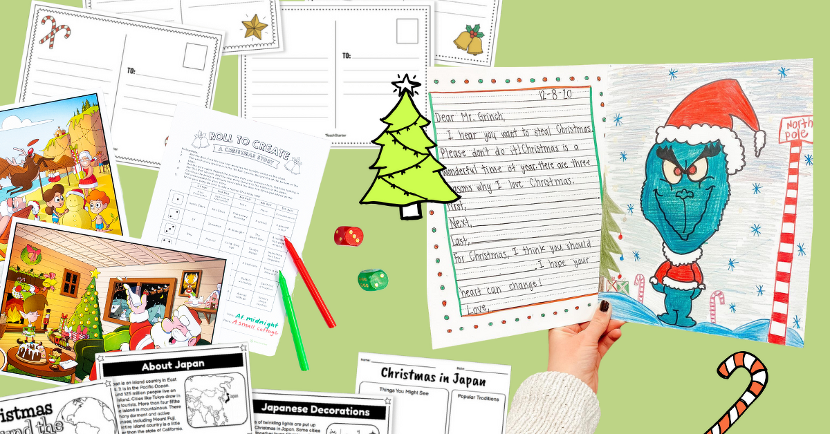 11 Christmas Writing Activities for Kids to Add a Jolly Twist to Your ...