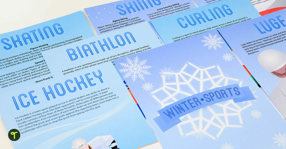 2022 Winter Olympics Activities for Students | Teach Starter