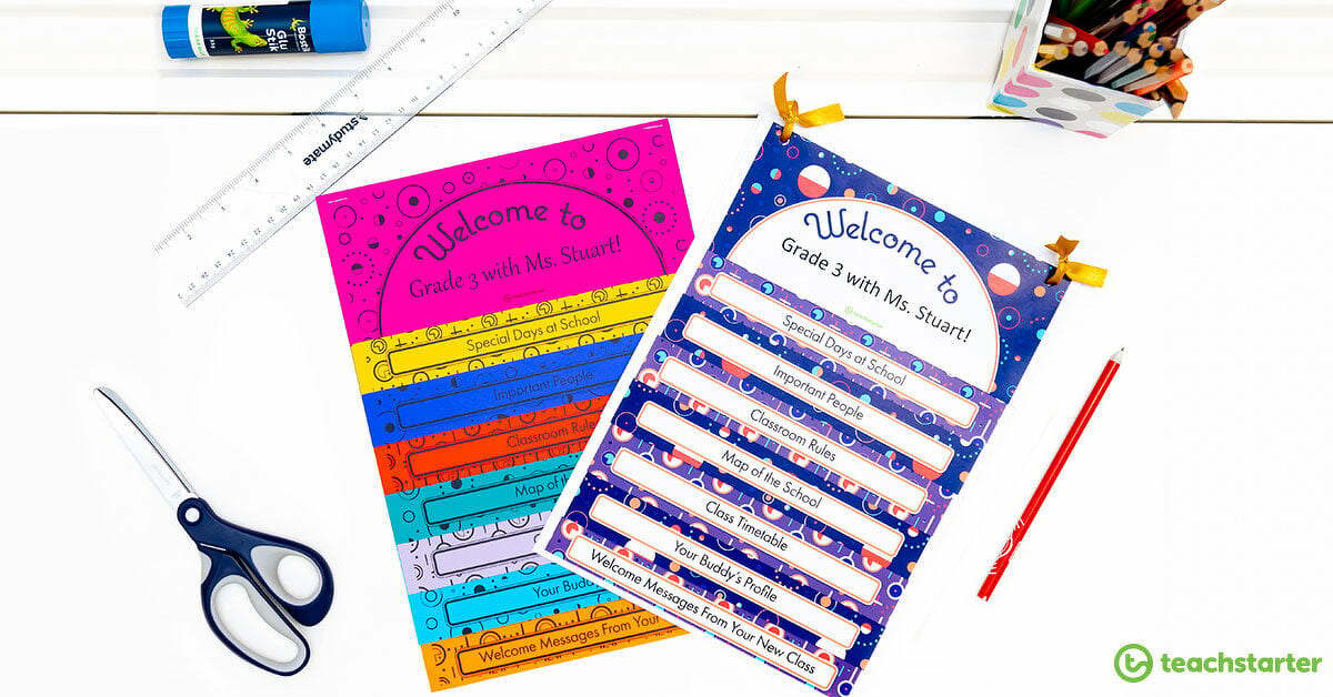 New Kids On the Block - New Student Survival Flip Book! | Teach Starter