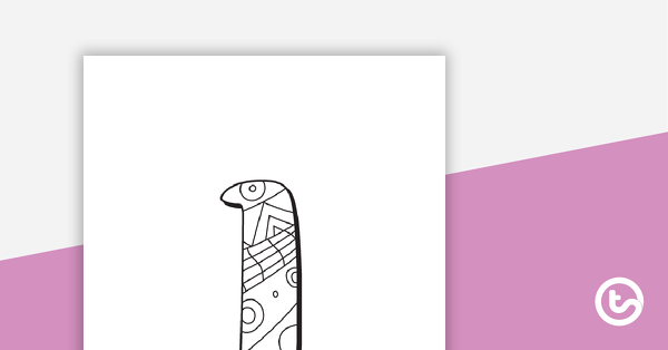 Mindfulness Coloring - Letter, Number, and Punctuation Set | Teach Starter